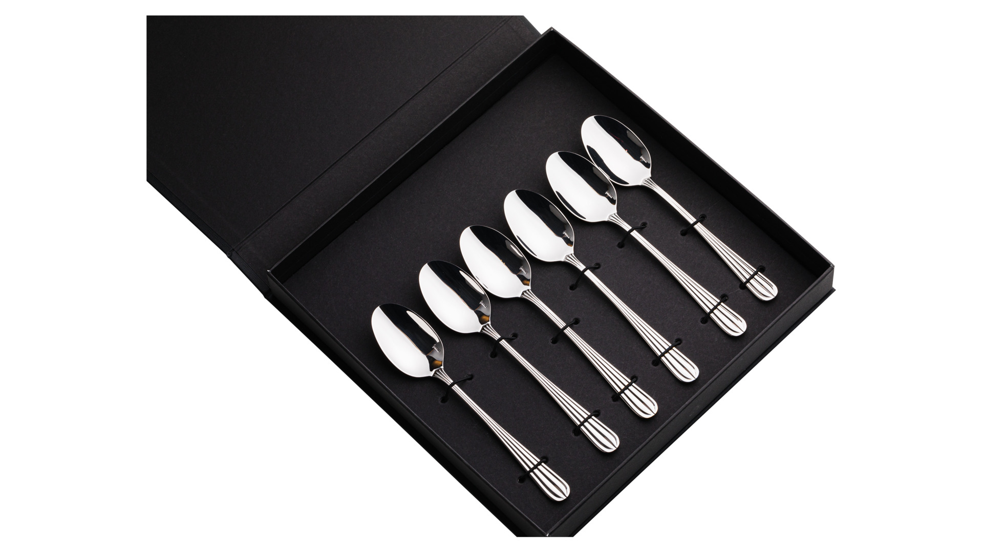 Набор десертных ложек Belo Inox DUO, 6 шт, сталь нержавеющая, п/к ...