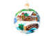 Игрушка елочная шар Bartosh Дома ждут 10 см, стекло, п/к - купить за ...