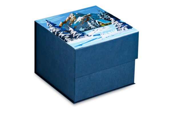 Украшение елочное шар Bartosh Сказка 10 см, стекло, п/к - купить за ...